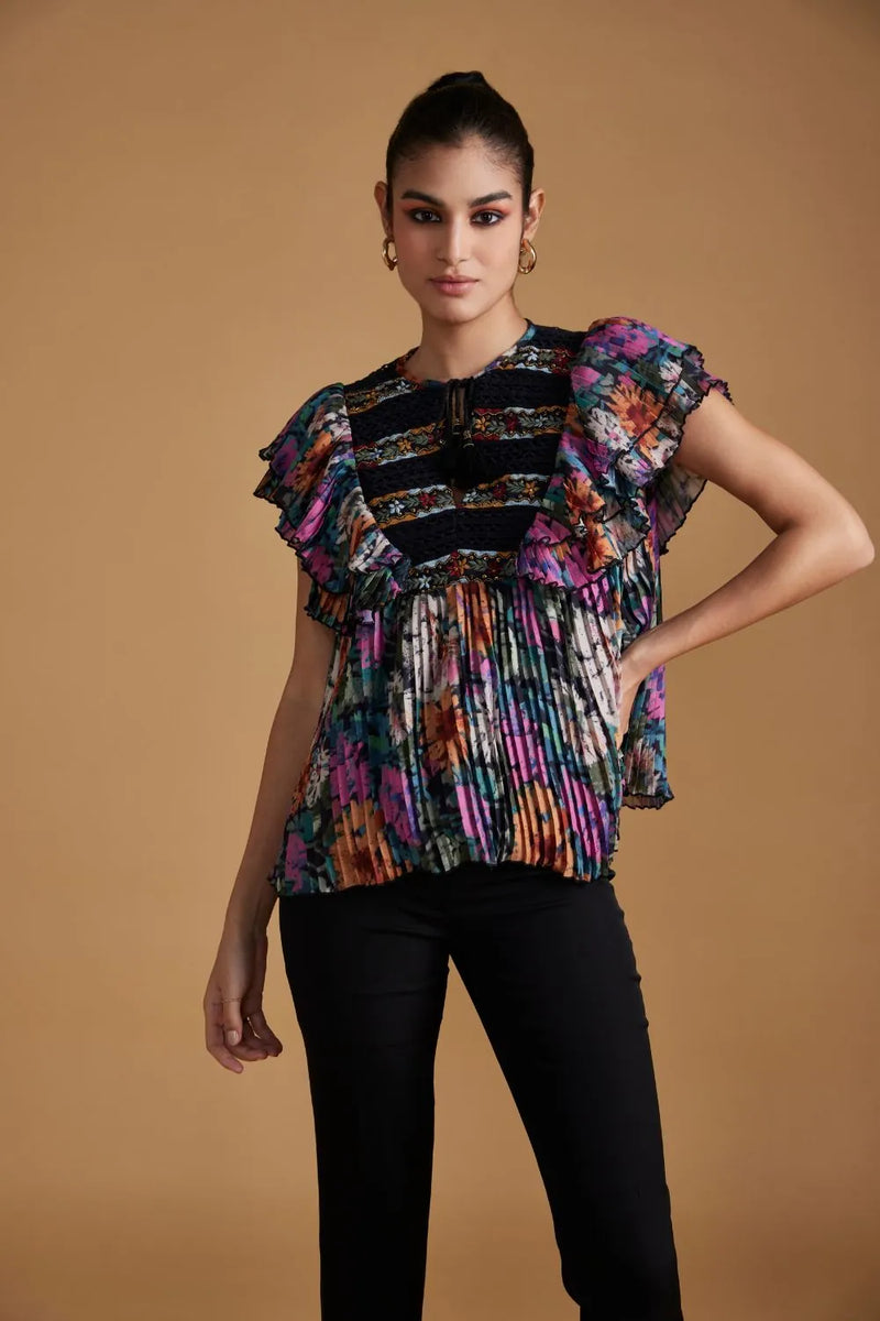 Vera Blouse – Stylish Western Top for Women | Verb | Shop Verb